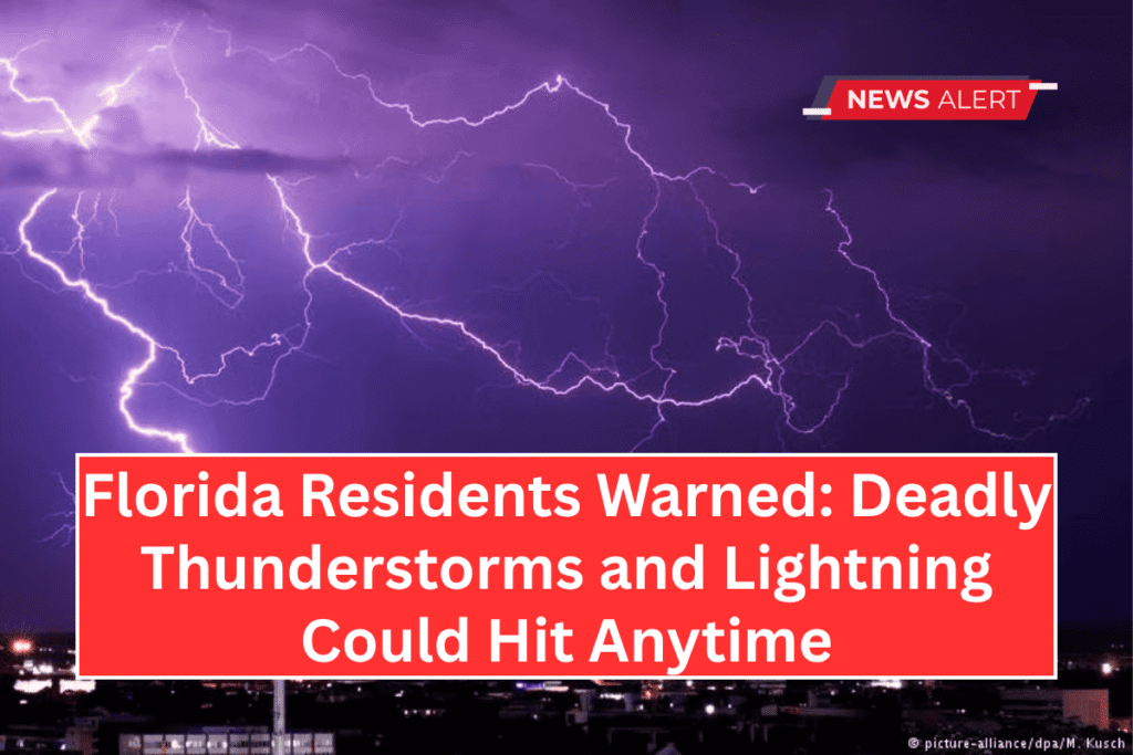 “Florida Residents Warned: Deadly Thunderstorms and Lightning Could Hit ...