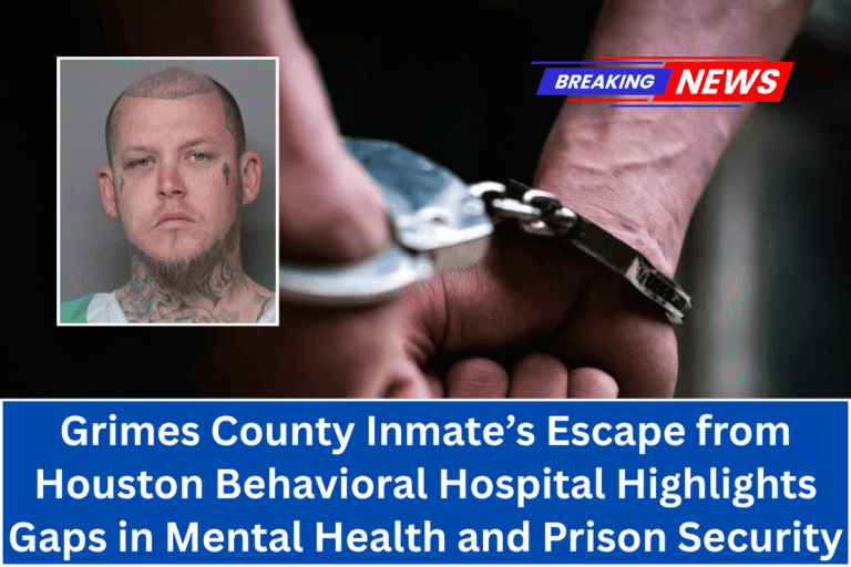 Grimes County Inmate’s Escape from Houston Behavioral Hospital ...