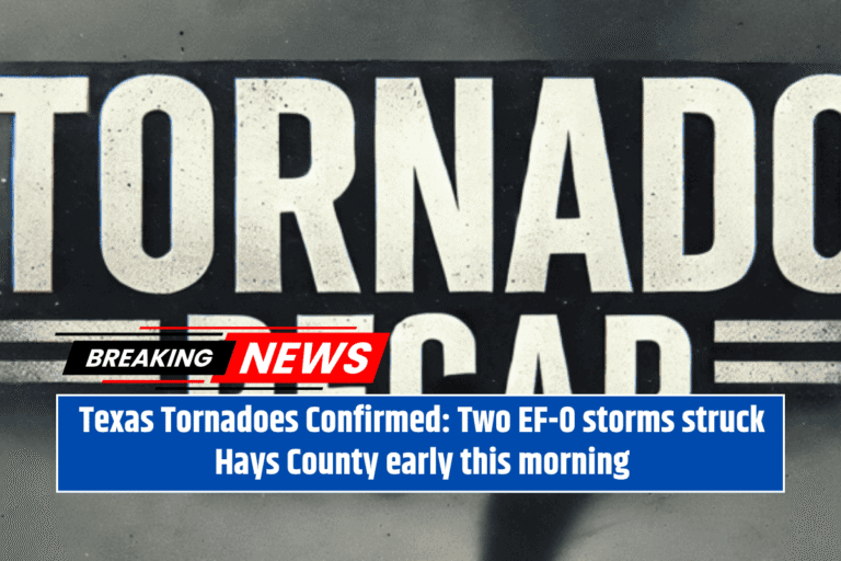 Texas Tornadoes Confirmed: Two EF-0 storms struck Hays County early this morning - The Rocket Flame