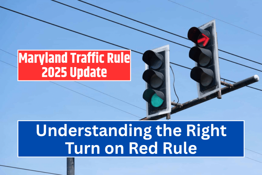 Maryland Traffic Rule 2025 Update: Understanding the Right Turn on Red ...