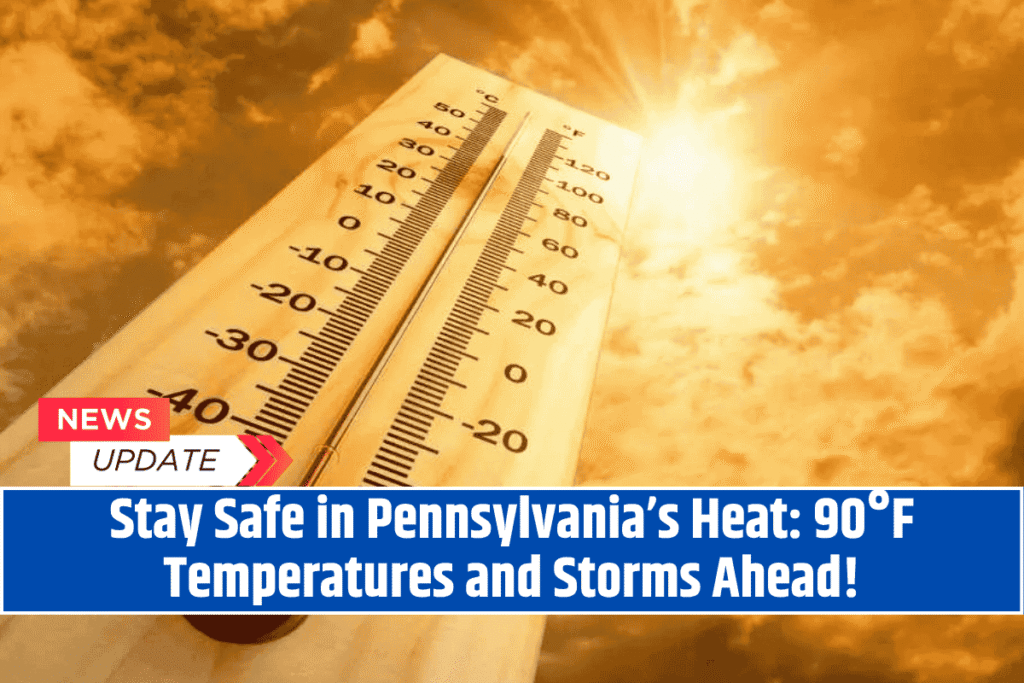 Stay Safe in Pennsylvania’s Heat: 90°F Temperatures and Storms Ahead ...