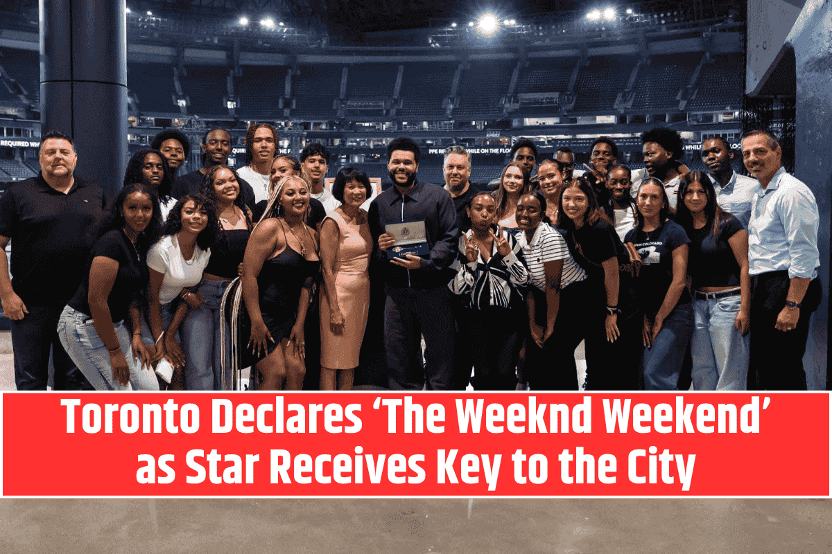 Toronto Declares ‘The Weeknd Weekend’ as Star Receives Key to the City ...