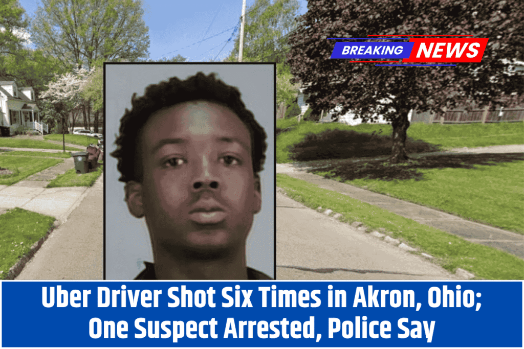 Uber Driver Shot Six Times in Akron, Ohio; One Suspect Arrested, Police ...