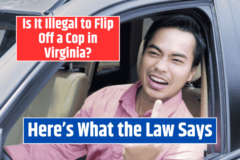Is It Illegal to Flip Off a Cop in Virginia? Here's What the Law Says ...